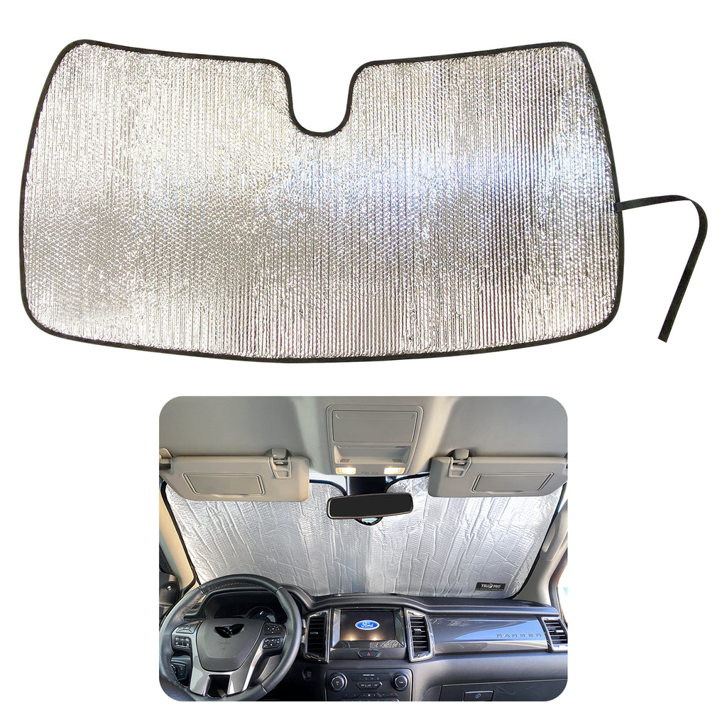 Front Windshield Sunshade for 2019 2023 Ford Ranger Pickup Truck yelloproauto