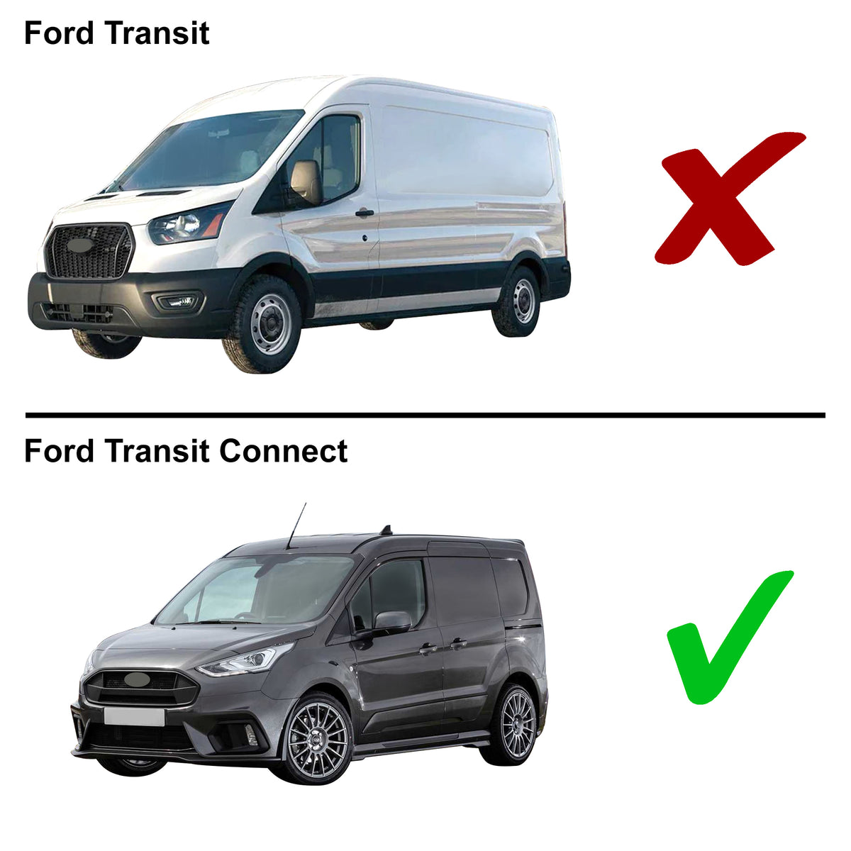 Front Windshield Sunshade for 2014-2023 Ford Transit Connect, Passenge ...