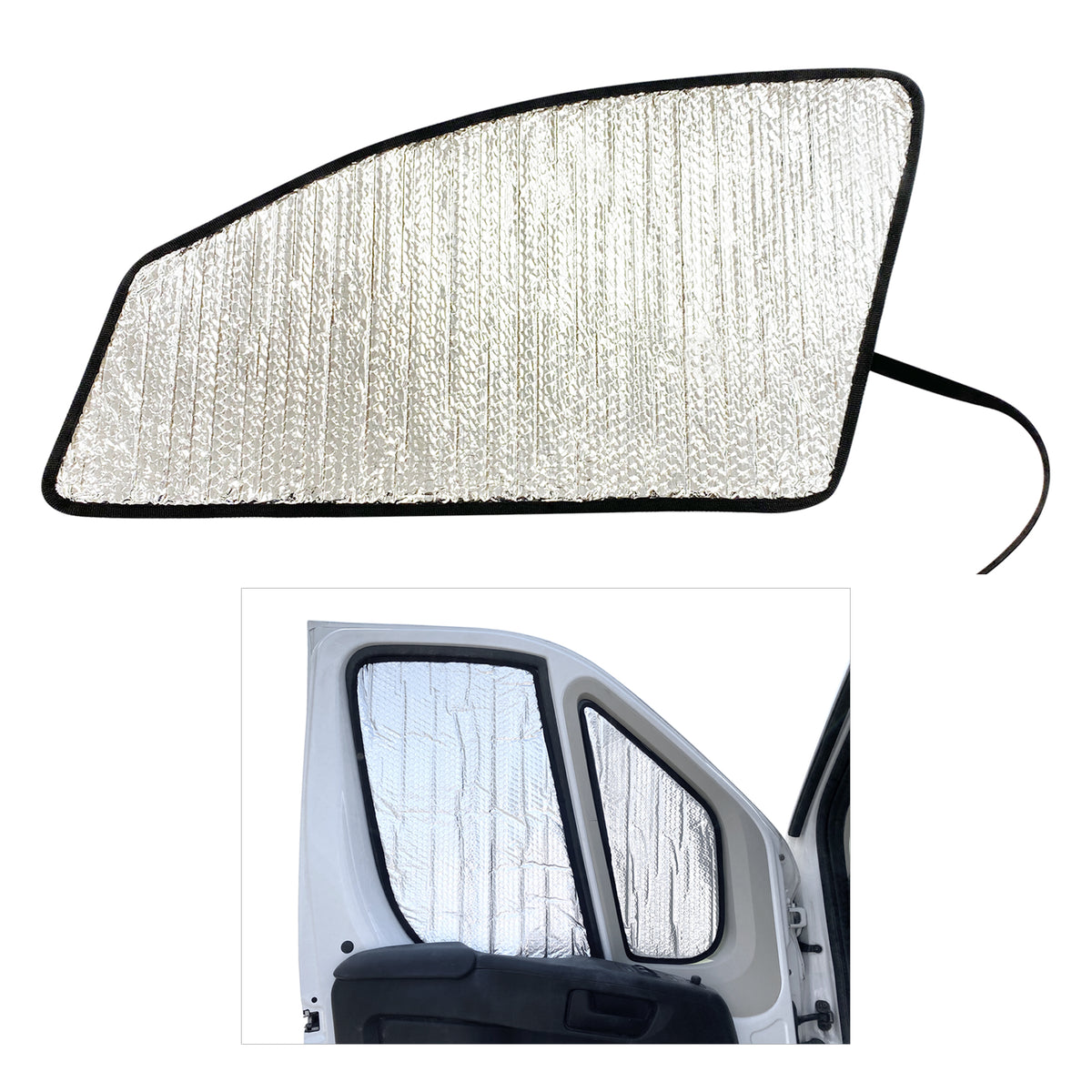 Front Side Window Sunshades for 2014-2025 Dodge RAM ProMaster 1500 250 ...