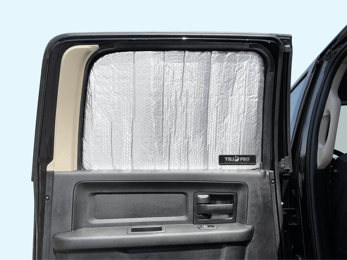 Rear Side Window Sunshades for 2010-2025 Dodge RAM 2500 3500 Crew Cab ...